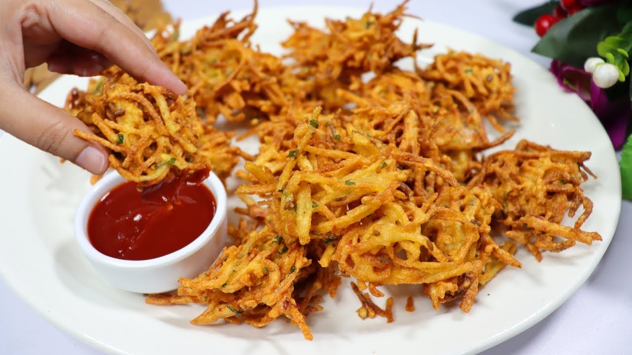 6-Step Recipe For Delicious Veg Pakoras Without Deep Frying - Bademiya